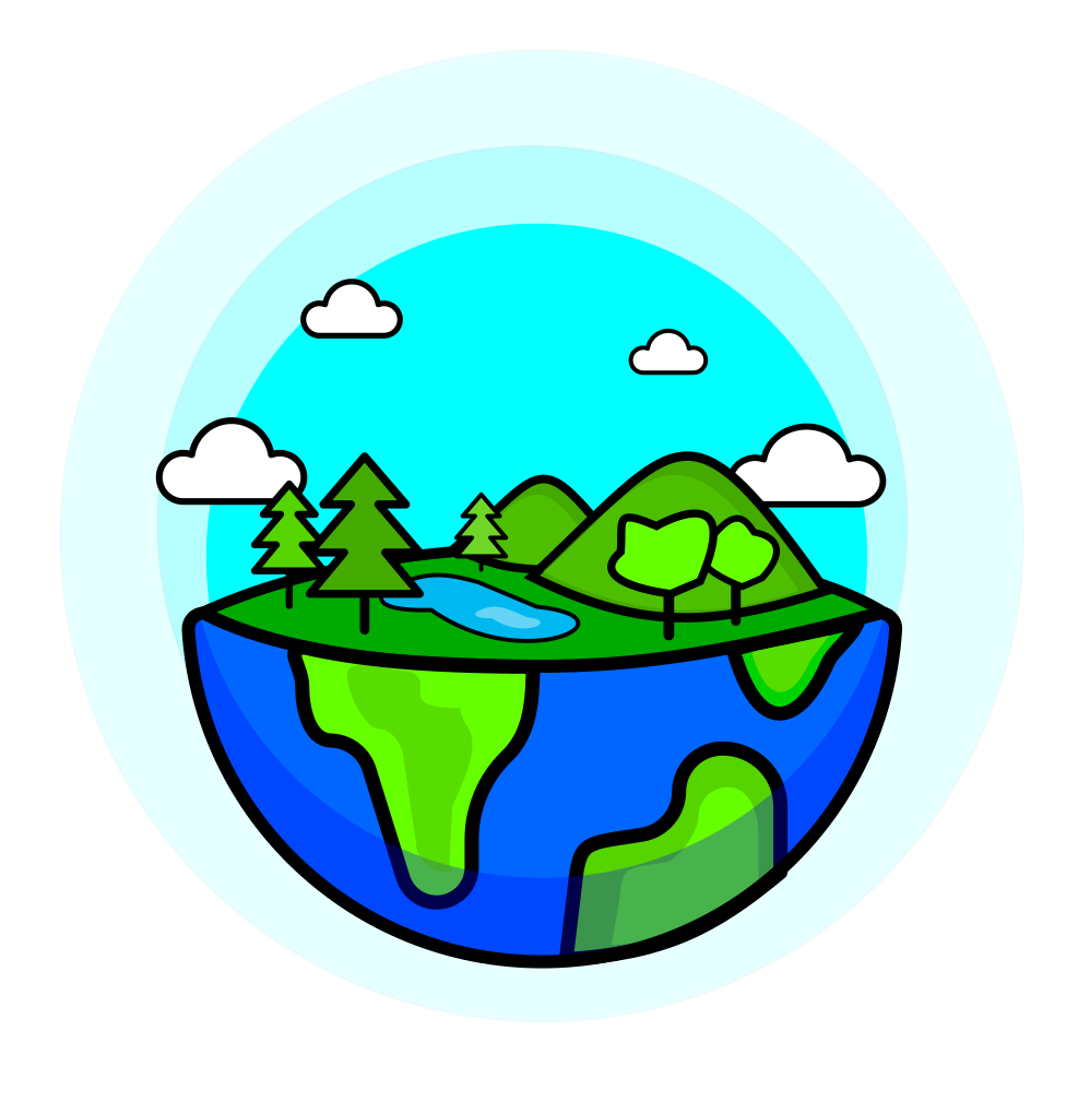 Bare biosphere - 1000px | Ecobricks.org